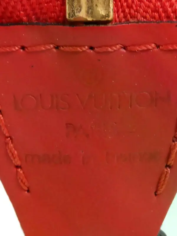 LOUIS VUITTON Detachable Strap Leather Bag