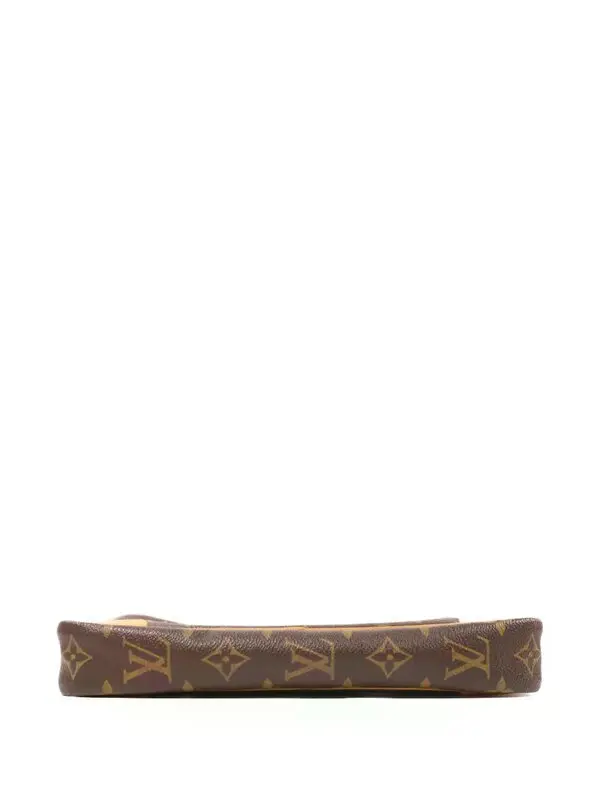 LOUIS VUITTON Monogram Canvas Marly Dragonne Clutch Bag - Brown