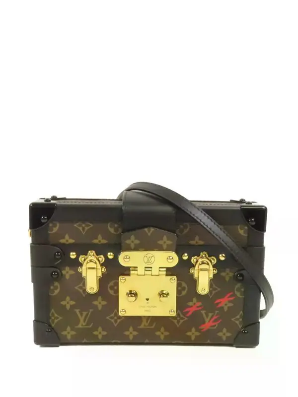 LOUIS VUITTON Petite Malle Cross-body Bag - Brown