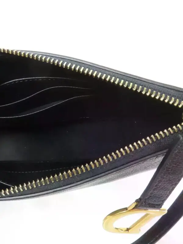 Dior Saddle Rodeo Shoulder Bag - Black