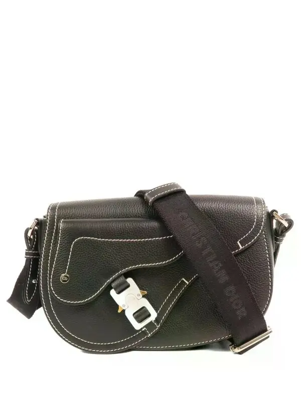Dior Saddle Grained Shoulder Bag