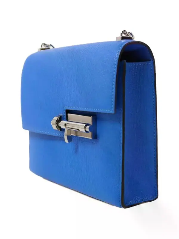Hermès 2017 Mini Verrou Chaine Shoulder Bag - Blue