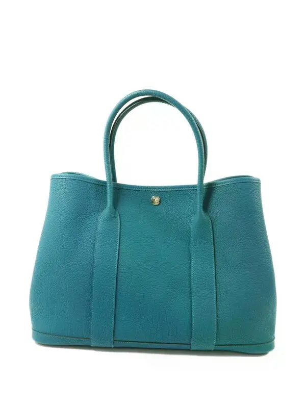 Hermès Pm Garden Party Tote Bag - Blue