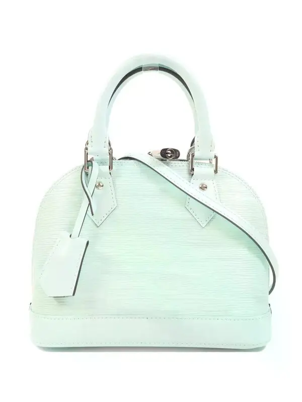 LOUIS VUITTON Alma Epi Leather Tote Bag - Blue