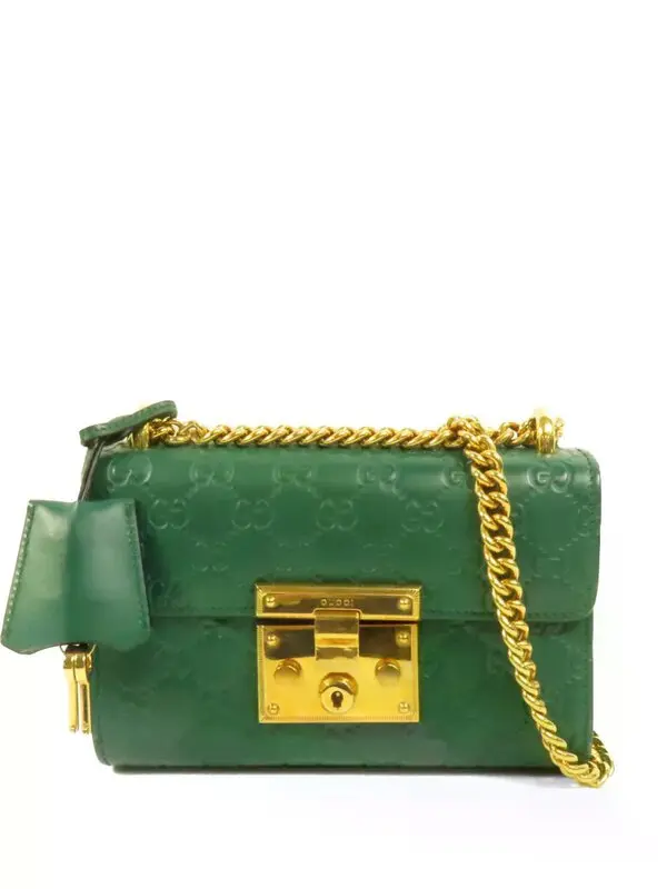 Gucci Gg Padlock Chain Shoulder Bag