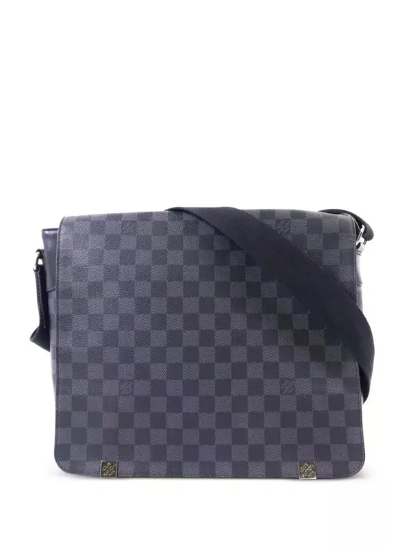 LOUIS VUITTON Damier Graphite Mm District Messenger Bag