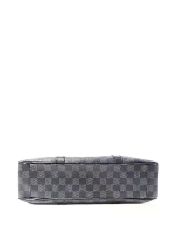 LOUIS VUITTON Damier Graphite Tadao Mm Tote Bag - Grey
