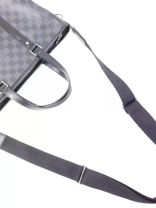 LOUIS VUITTON Damier Graphite Tadao Mm Tote Bag - Grey