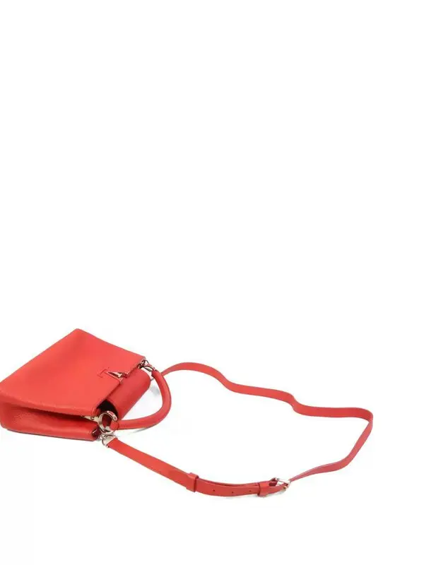 LOUIS VUITTON Bb Capucines Handbag - Red