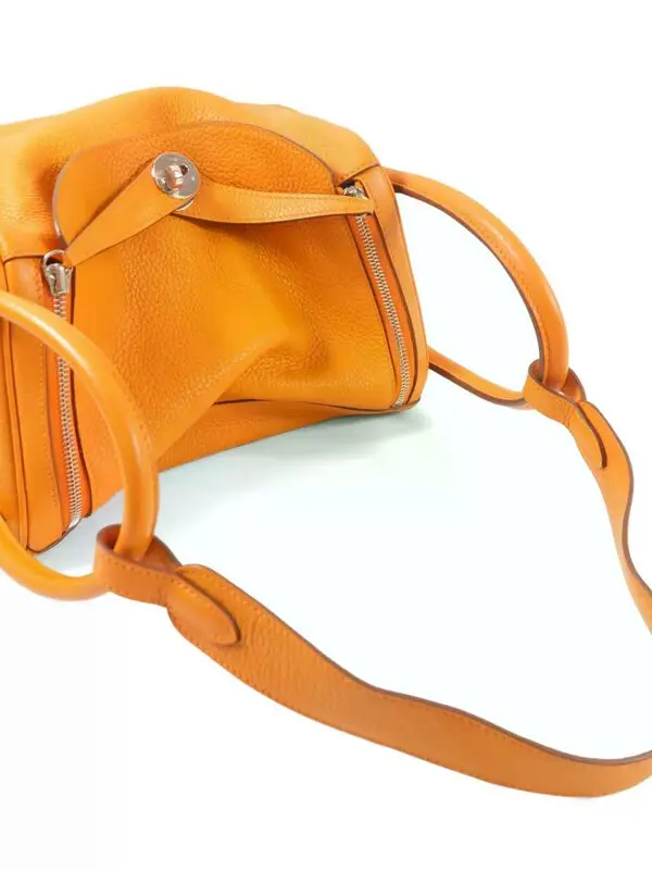 Hermès Lindy 30 Shoulder Bag - Orange