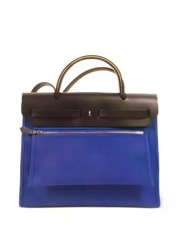 Hermès Herbag Pm Tote Bag - Blue