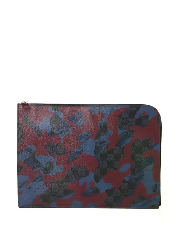 LOUIS VUITTON Gm Pochette Jour Damier Graphite Clutch Bag