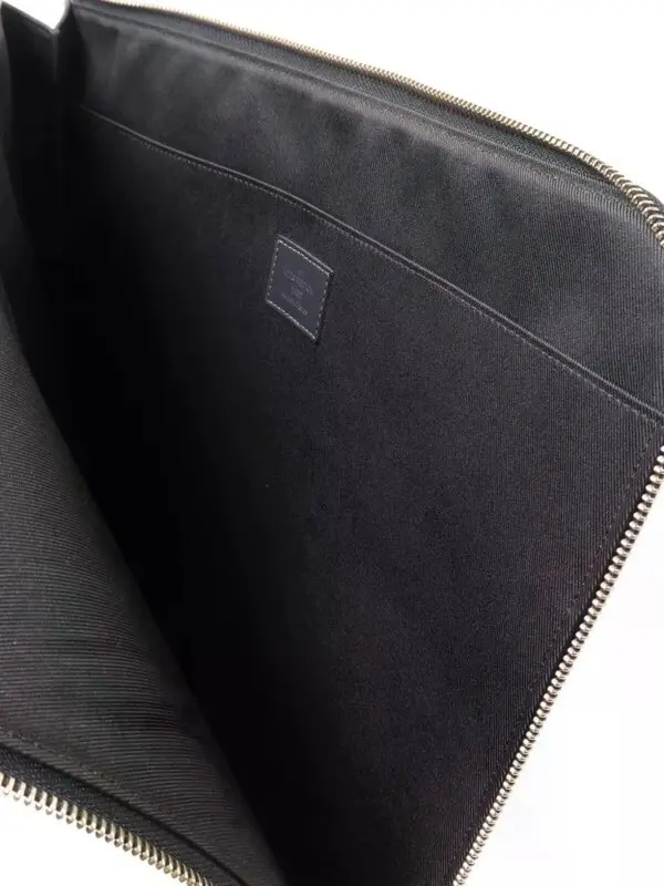 LOUIS VUITTON Gm Pochette Jour Damier Graphite Clutch Bag