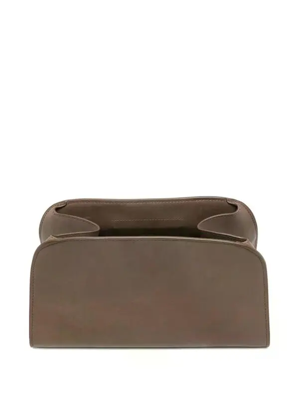 THE ROW Peggy Clutch Bag - Brown