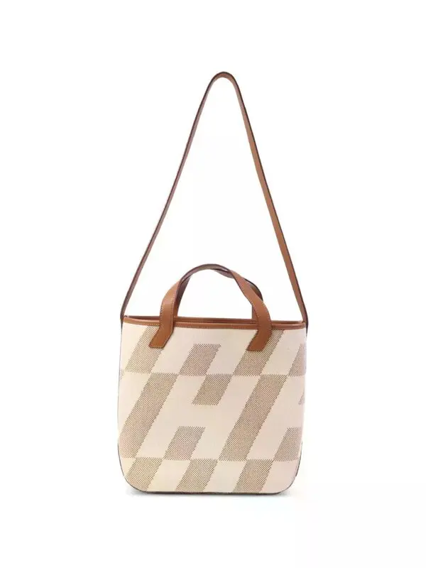 Hermès Cabas H En Biais 27 Two-way Handbag