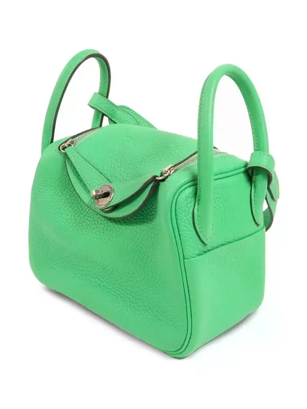 Hermès Mini Lindy Shoulder Bag - Green