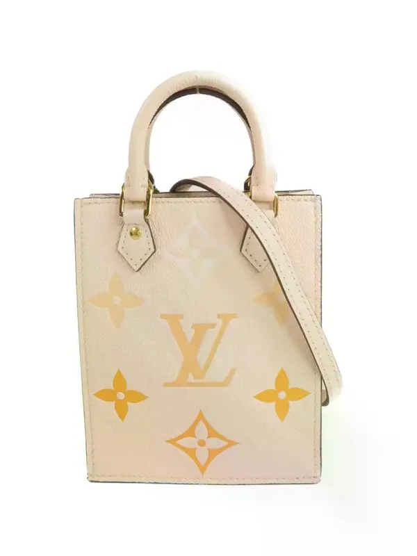 LOUIS VUITTON Petit Sac Plat Calfskin Tote Bag