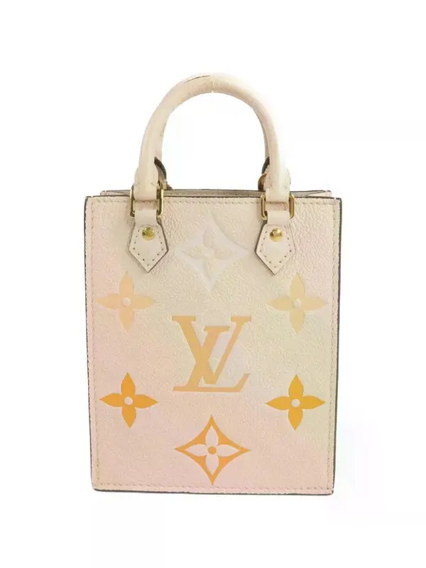 LOUIS VUITTON Petit Sac Plat Calfskin Tote Bag