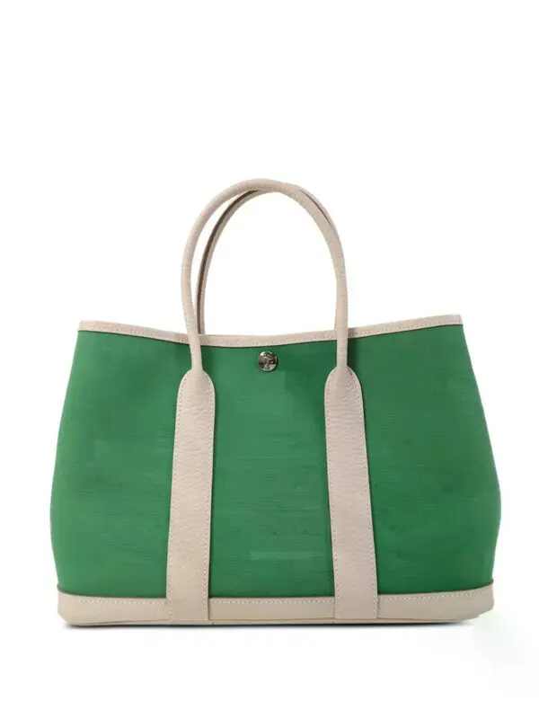 Hermès Garden Party Tpm Tote Bag - Green