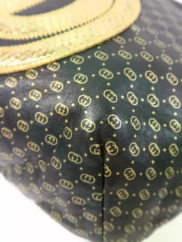 Gucci Dapper Dan Gg Belt Bag - Black