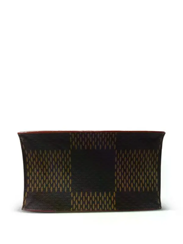 LOUIS VUITTON X Nigo Mini Damier Ebene Canvas Tote Bag - Brown