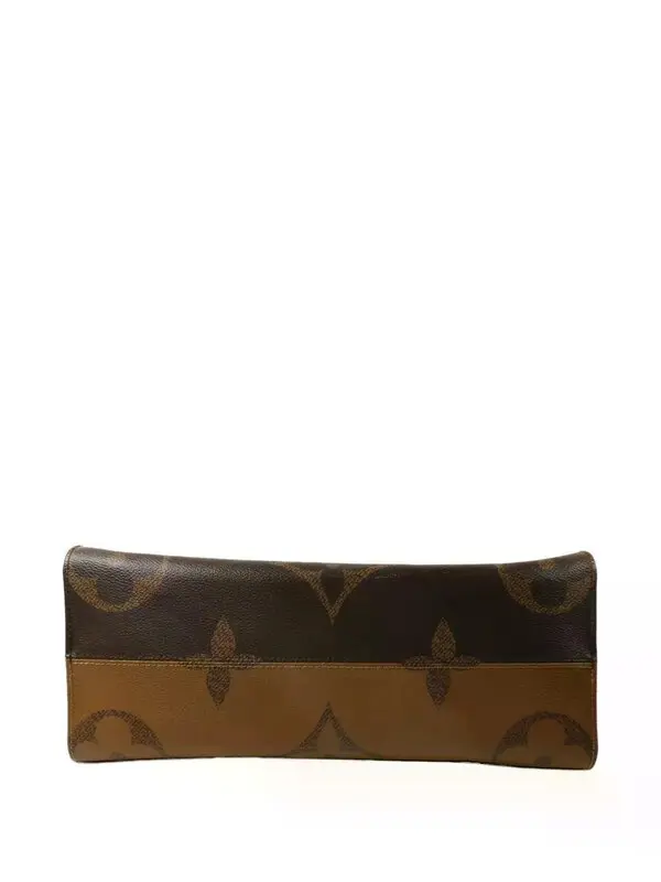 LOUIS VUITTON Monogram Giant Onthego Two-way Handbag - Brown