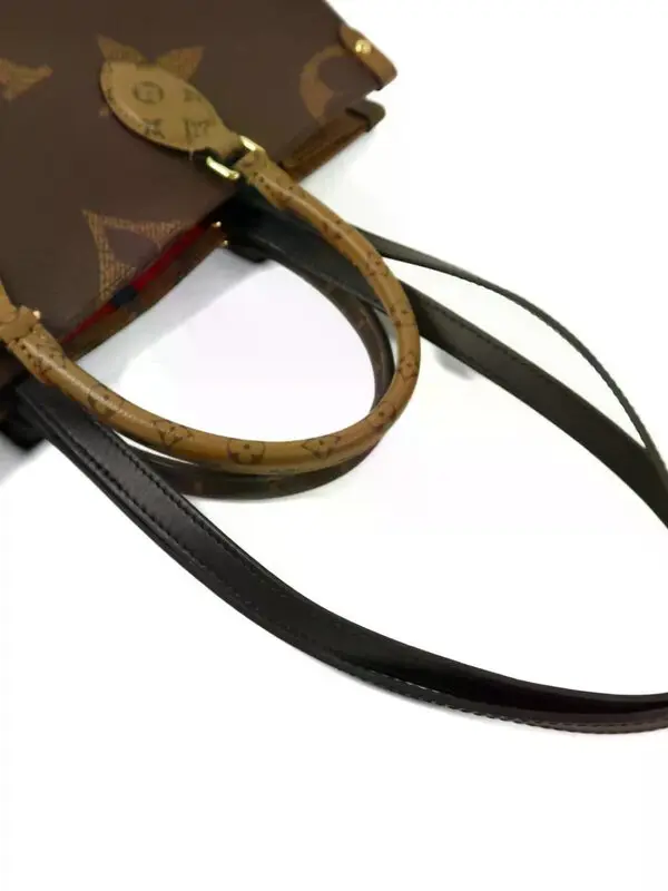 LOUIS VUITTON Monogram Giant Onthego Two-way Handbag - Brown