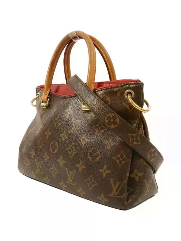 LOUIS VUITTON Monogram Canvas Pallas Tote Bag - Brown
