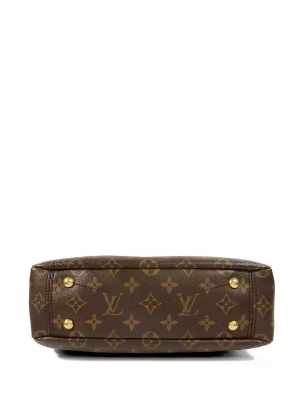 LOUIS VUITTON Monogram Canvas Pallas Tote Bag - Brown