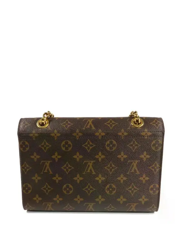 LOUIS VUITTON Victoire Monogram Shoulder Bag - Brown