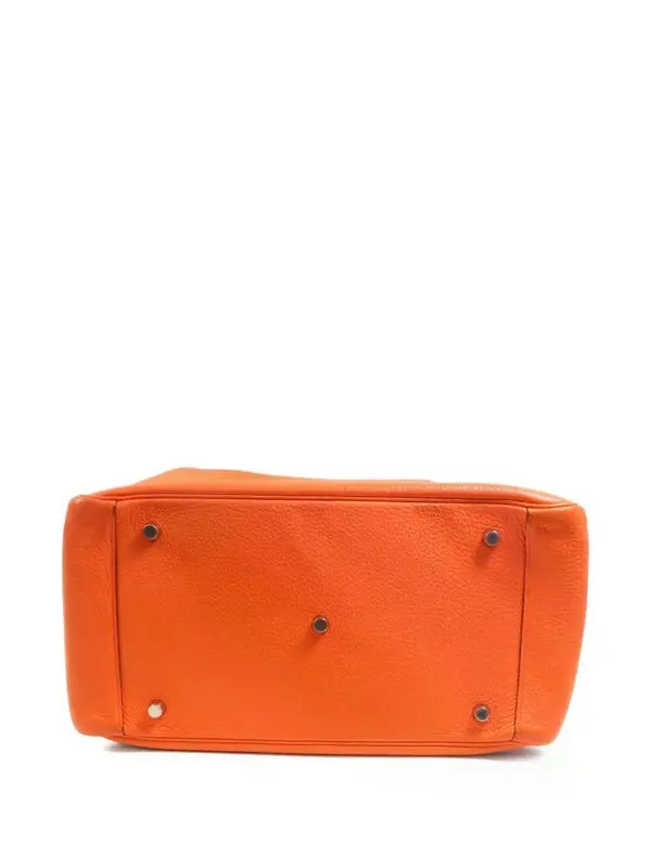 Hermès Lindy 34 Tote Bag - Orange