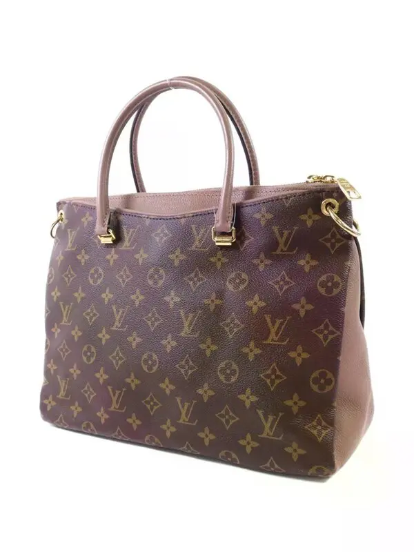 LOUIS VUITTON Pallas Mm Monogram Shoulder Bag - Brown