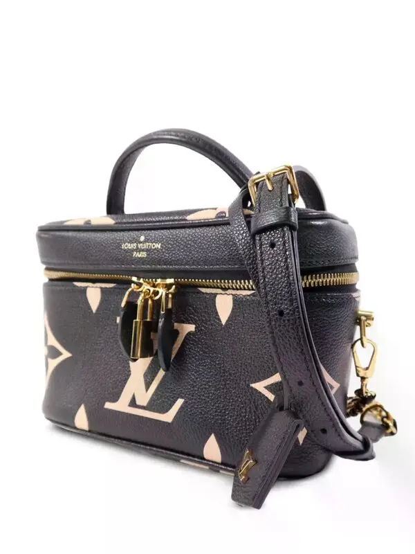 LOUIS VUITTON Monogram Empreinte Vanity Pm Leather Hand Bag