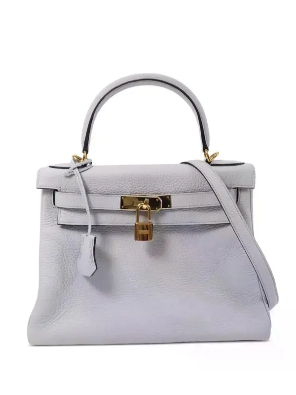 Hermès Kelly Two-way Handbag - Grey