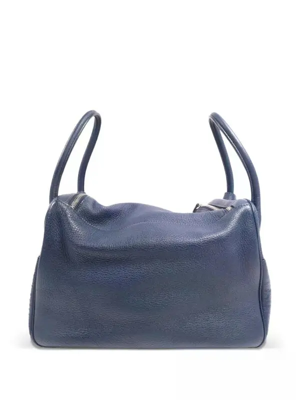 Hermès 34 Lindy Shoulder Bag - Blue