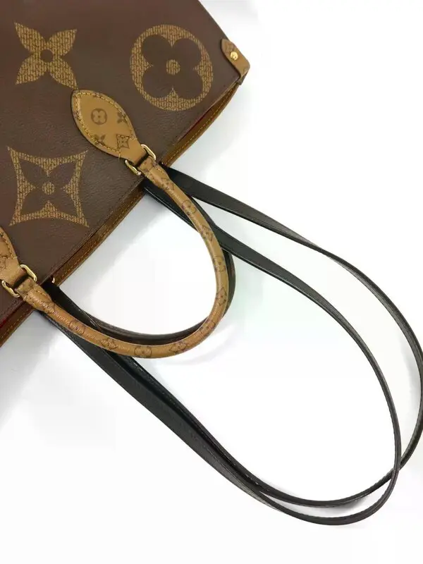 LOUIS VUITTON On The Go Gm Tote Bag - Brown