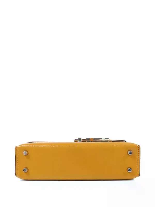 Hermès 2017 Mini Verrou Crossbody Bag - Yellow