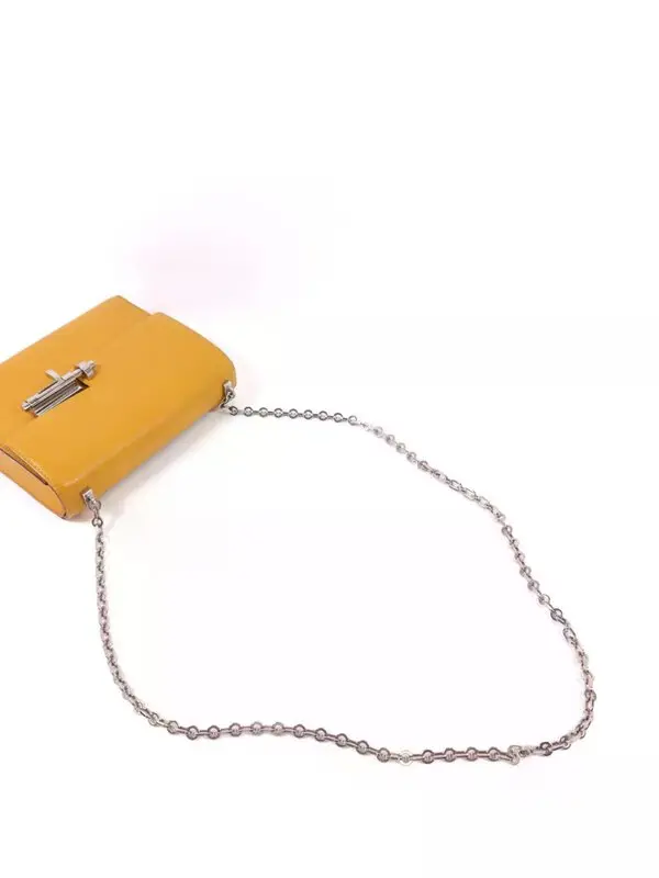 Hermès 2017 Mini Verrou Crossbody Bag - Yellow
