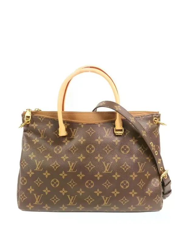 LOUIS VUITTON Monogram Canvas Pallas Mm Tote Bag