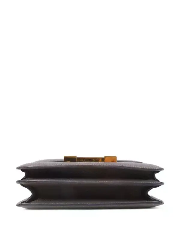Hermès Constance Epsom Leather Crossbody Bag - Grey
