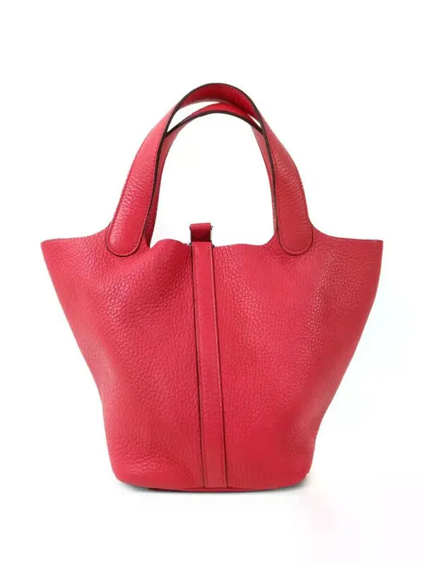 Hermès Pm Picotin Lock Handbag - Red