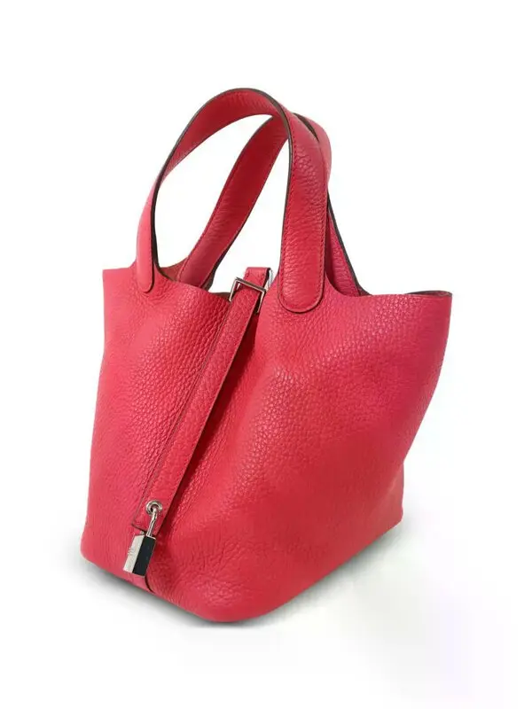 Hermès Pm Picotin Lock Handbag - Red