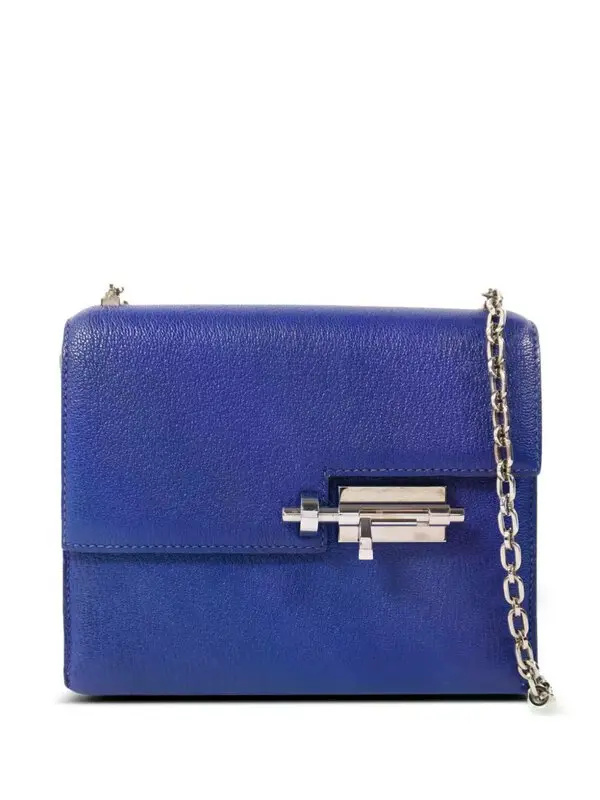 Hermès Mini Verrou Shoulder Bag - Blue