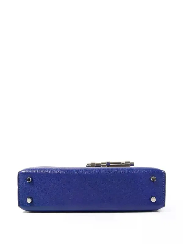 Hermès Mini Verrou Shoulder Bag - Blue