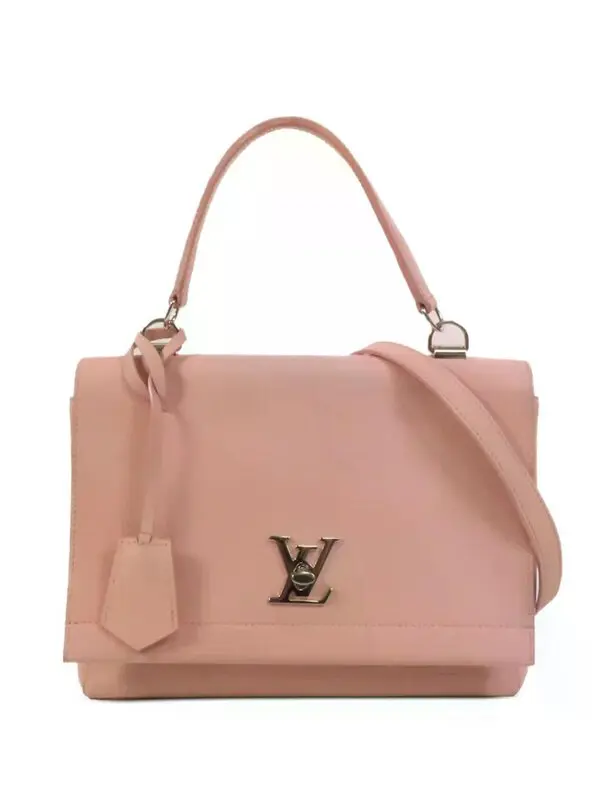 LOUIS VUITTON Lockme Cartable Handbag - Pink