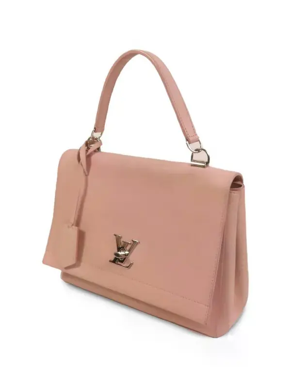 LOUIS VUITTON Lockme Cartable Handbag - Pink