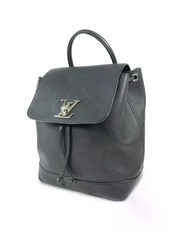 LOUIS VUITTON Lock Me Leather Backpack