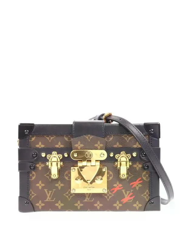 LOUIS VUITTON Petite Malle Shoulder Bag