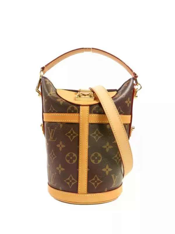 LOUIS VUITTON Monogram Duffle Bucket Bag - Brown