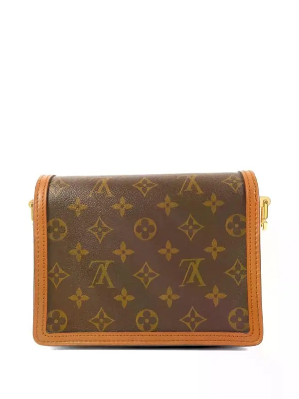 LOUIS VUITTON Monogram Dauphine Mini Shoulder Bag - Brown